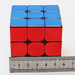 Cuberspeed Cyclone Boys Metallic 3x3 Magnetic Stickerless Magic Cube Puzzle Toys Cyclone Boys Metallic 3x3 M Speed Cube Magnetic Version