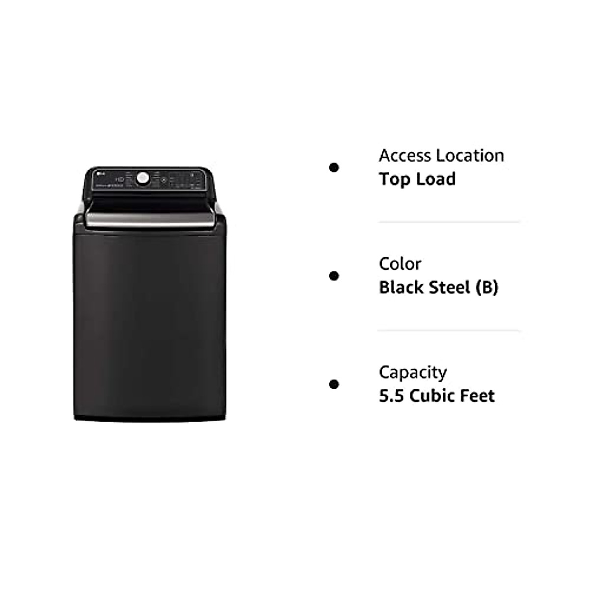 5.5 cu.ft. Smart wi-fi Enabled Top Load Washer with TurboWash3D™ Technology