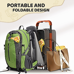 Gimars Upgrade Non-Slip Easily Removed Foldable Travel Potty Seat for Toddlers & Kids, 6 Large Non-slip Silicone Pad, Home Reusable Portable Toilet Seat Cover Fits Most Toilets, Free Carry Bag