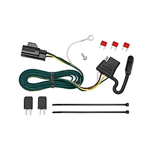 Tekonsha 118432 T-One® T-Connector Harness, 4-Way Flat, Compatable with 2007-2009 Chevrolet Equinox, 2007-2009 Pontiac Torrent, 2007-2009 Suzuki XL-7