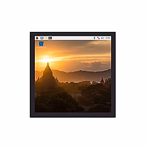 Iunius 4inch Square Capacitive Touch Screen LCD (C),for Raspberry Pi, 720×720, DPI, IPS, Toughened Glass Cover, Display DPI666 262K Colors,Low Power