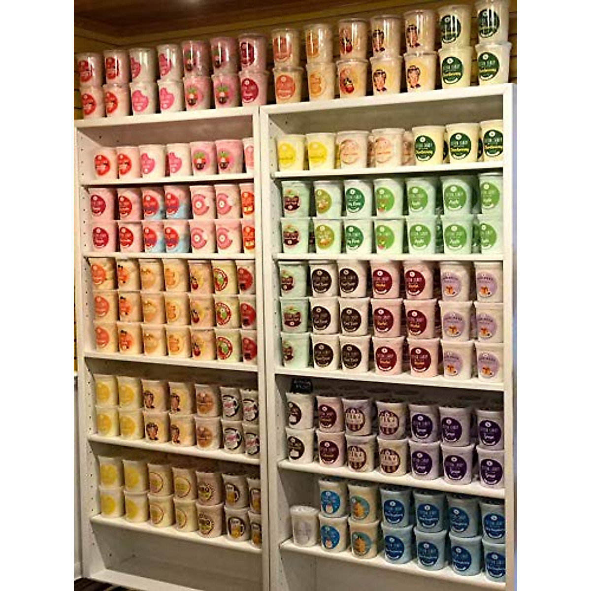 Birthday Cake Gourmet Flavored Cotton Candy – Unique Idea for Holidays, Birthdays, Gag Gifts, Party Favors