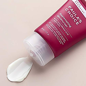 Paula's Choice SKIN RECOVERY Replenishing Facial Moisturizer Cream with Hyaluronic Acid, Soothes Redness & Sensitive Skin Prone to Rosacea & Eczema, Paraben-Free & Fragrance-Free, 2 Fl Oz