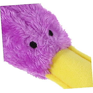 Kisangel Plush Chew Toys for Dogs Dog Chewing Toys Dog Dental Chew Toys Outdoor Dog Toys Crinkle Dogs Toy Cartoon Squeaky Toy Dog Teeth Cleaning Toy Pet Toys Pet Dog Cloth Indestructible