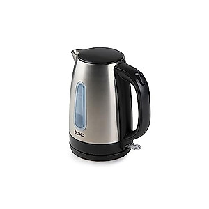 Domo DO496WK Electric Kettle 1.7 L 2200 W Stainless Steel Stainless Steel Water Level Indicator Cordless