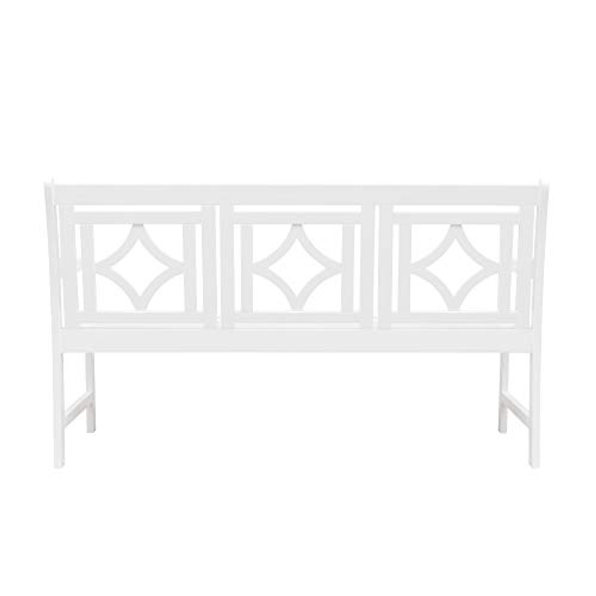Vifah Bellevue Outdoor Patio Diamond 5-foot Bench