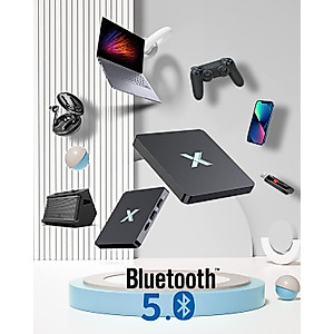 TV Box Android OS 4GB RAM 32GB ROM Quad-Core Cortex-A53 CPU Smart Media Player 2.4G 5G Dual Band WiFi Bluetooth 5.0 HDMI 4K Set Top Box for TV with Ethernet 10/100M