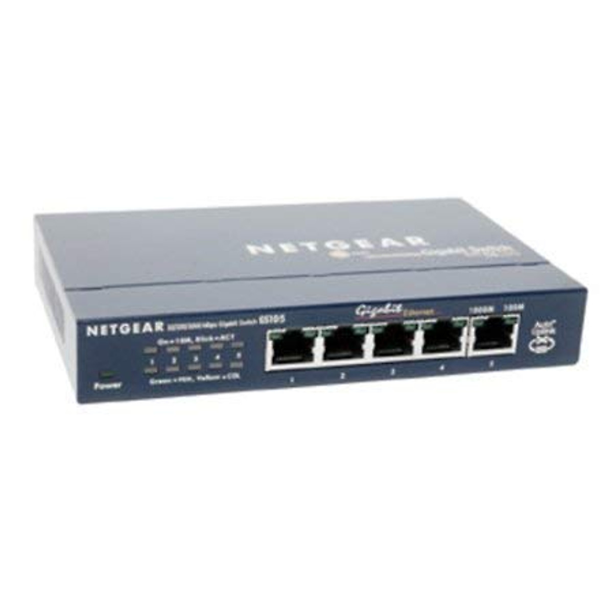 Netgear Prosafe Gs105 Ethernet Switch - 5 X 10/100/1000base-t