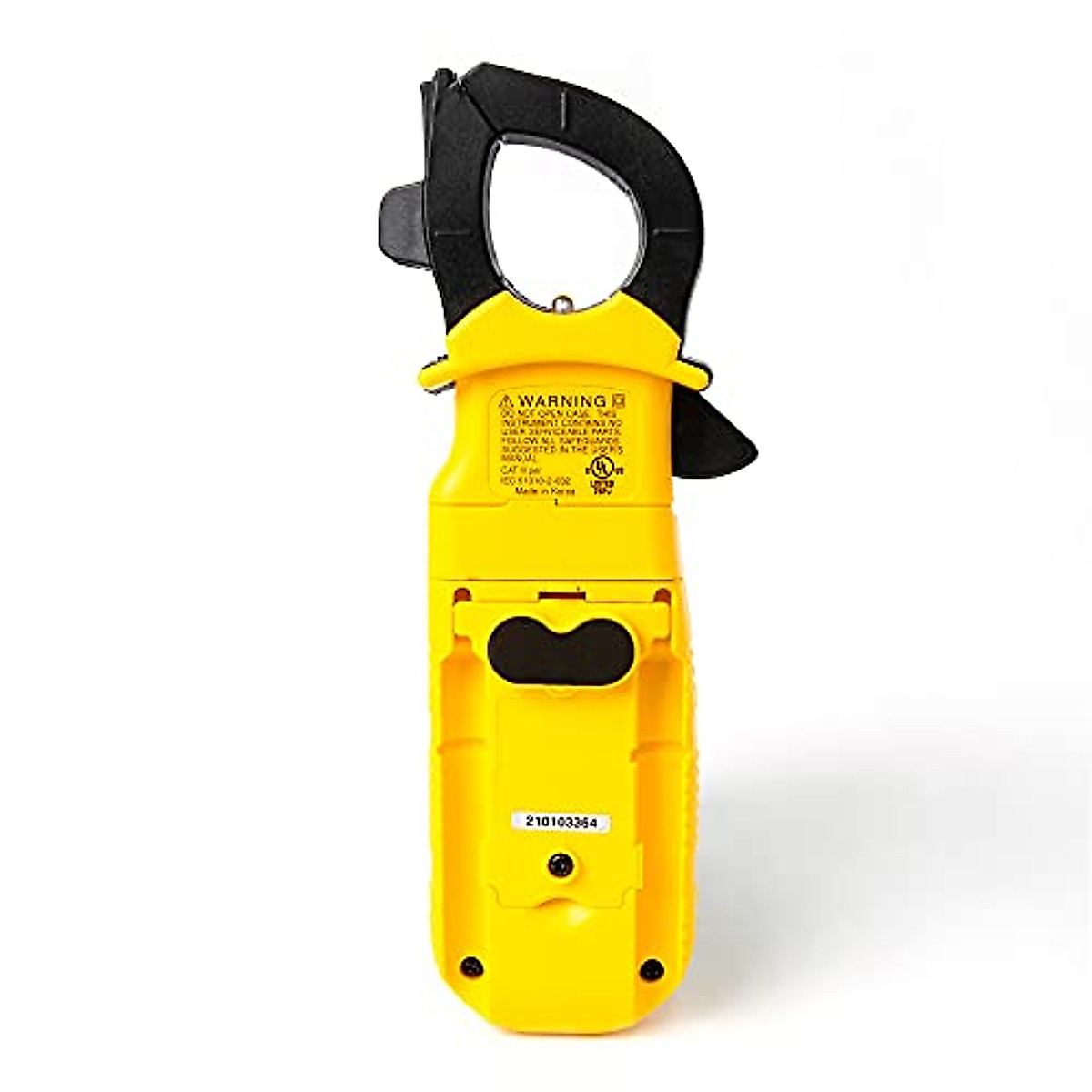 UEi DL379B Digital Clamp Meter Auto Ranging, HVAC Current Voltage Tester w/ Magnetic Mount, Measures AC Amps AC/DC Volts Temperature Capacitance Frequency Diodes Duty Cycle Continuity Resistance NCV