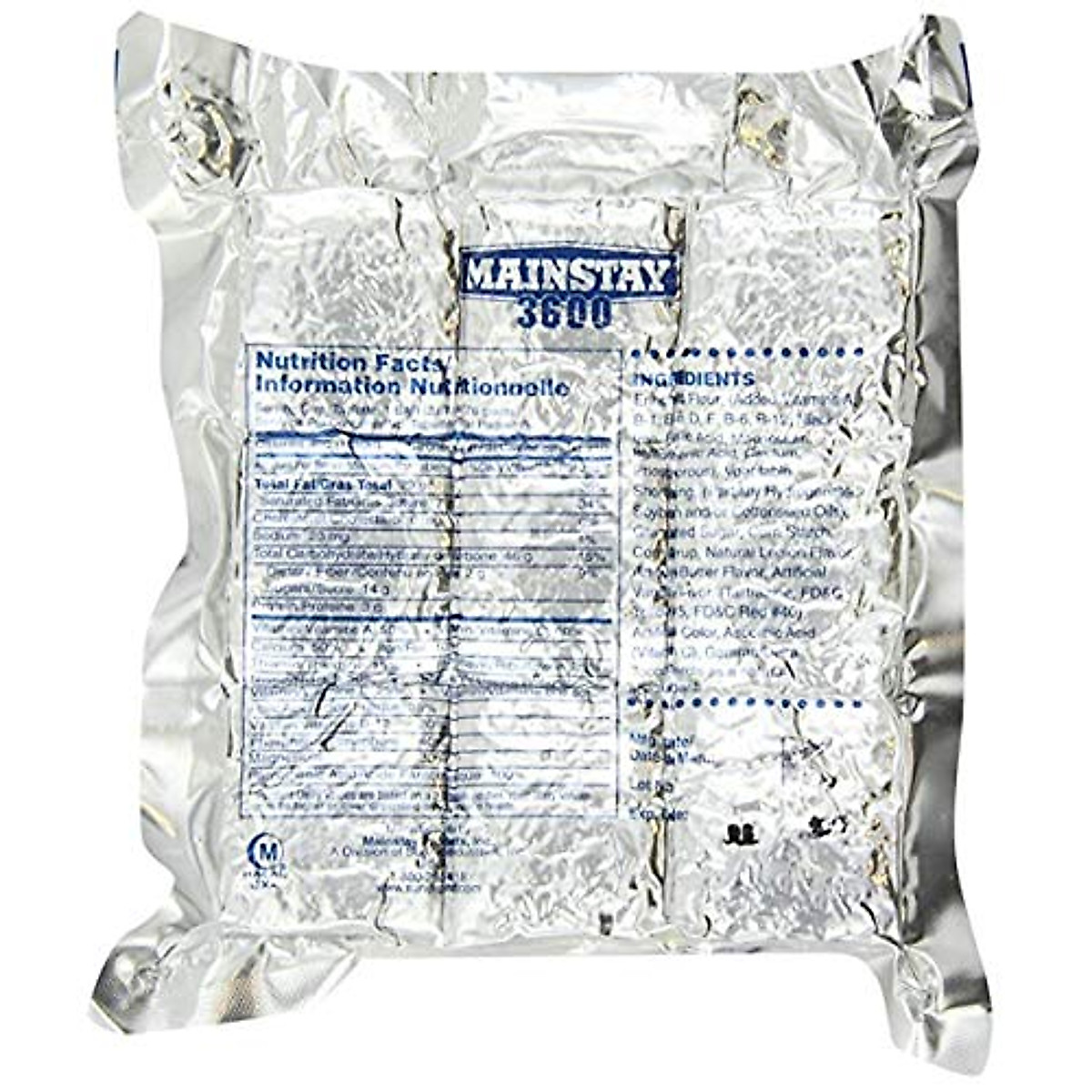 Mainstay Emergency Food Rations. One Pack.