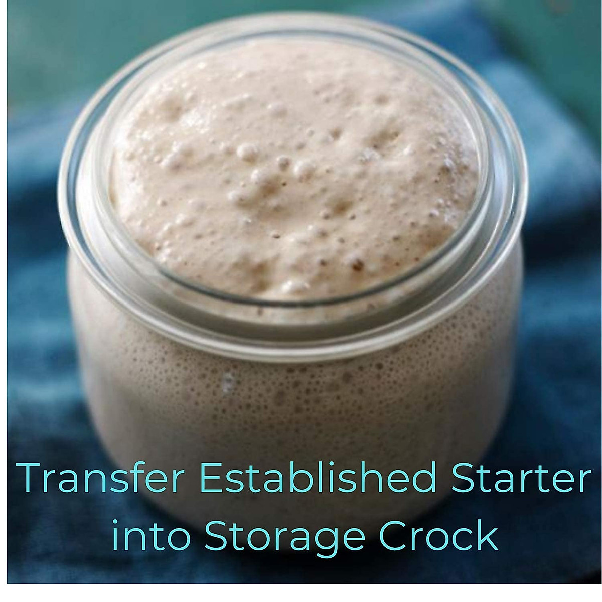 Vie De Pain- Sourdough Bread Baking Kit! Beautiful Sourdough Starter Jar, Sourdough Crock with Thick Artisan Bread Stencils to make the Perfect Sourdough Bread! Premium Quality for Bread Enthusiasts!