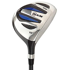 Ram Golf EZ3 Mens Graphite Wood Set - Driver, 3 & 5 Wood - Headcovers Included