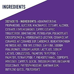 CeraVe Eye Cream for Wrinkles | Under Eye Cream with Caffeine, Peptides, Hyaluronic Acid, Niacinamide, and Ceramides for Fine Lines | Fragrance Free & Ophthalmologist Tested |0.5 Ounces