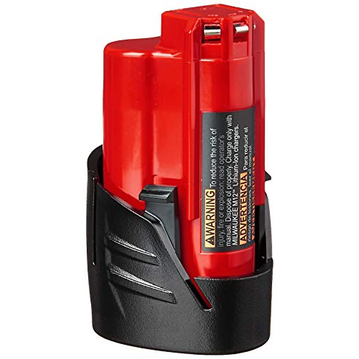 Milwaukee 48-11-2401 Genuine OEM M12 REDLITHIUM 12 Volt 1.5 Amp Compact Lithium Ion Battery with Overload Protection for Cordless Power Tools