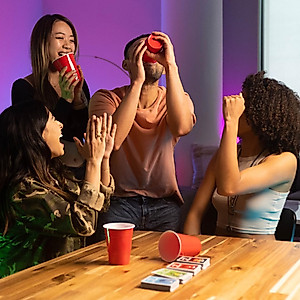 Shots No Chaser Under The Influence : The Fun Adult Drinking Game to Turn Up for Parties, Kickbacks, and Game Nights | 200 Cards for Getting Lit, Great Gift for Bachelorette Party or 21 Birthday
