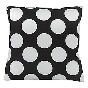 Milton Greens Stars 100% Cotton Throw Pillow(Set of 2) Black, 2 Piece