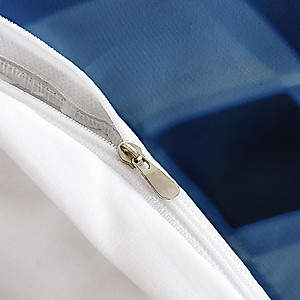 AILONEN Truck Duvet Cover Twin Size, 3D Monster Truck on Blue Background Theme Bedding Set for Kids Boys,Off-Road Comforter Cover Soft Microfiber,3 Pieces,1 Quilt Cover and 2 Pillowcases