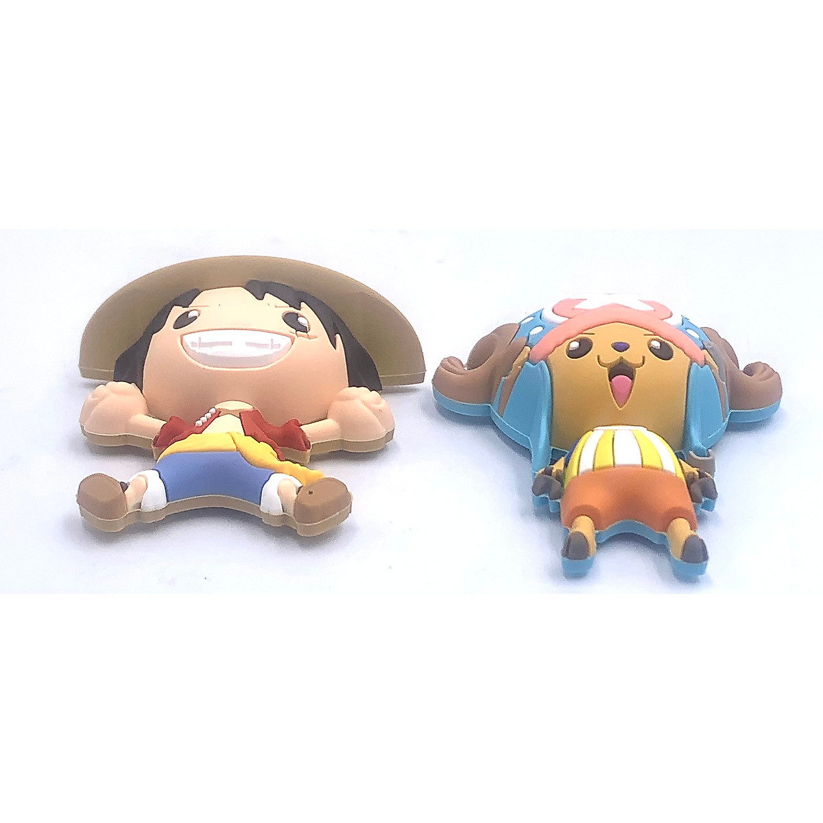 Monogram One Piece Monkey D. Luffy & Tony Tony Chopper 2 Piece 3D Foam Figure Magnet Set - Magnet for Refrigerators and Lockers