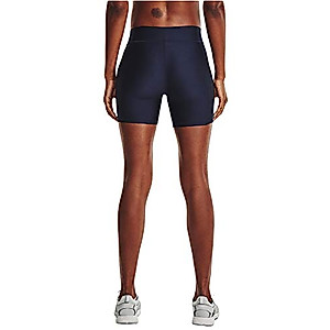 Under Armour Heatgear Armour Mid Rise Middy, Midnight Navy/White, Small