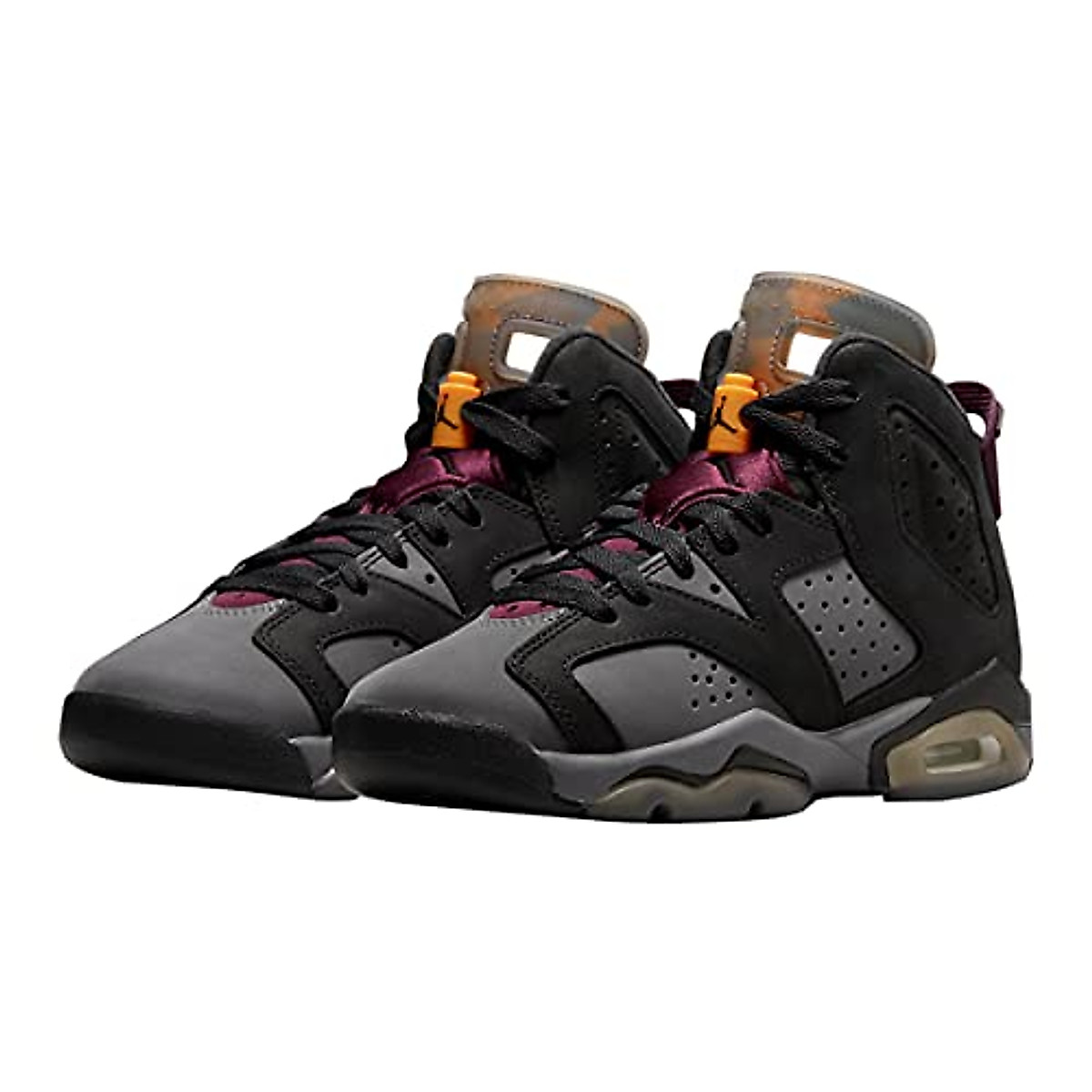 Big Kid's Jordan 6 Retro Bordeaux Black/Bordeaux-Lt Graphite (384665 063) - 4