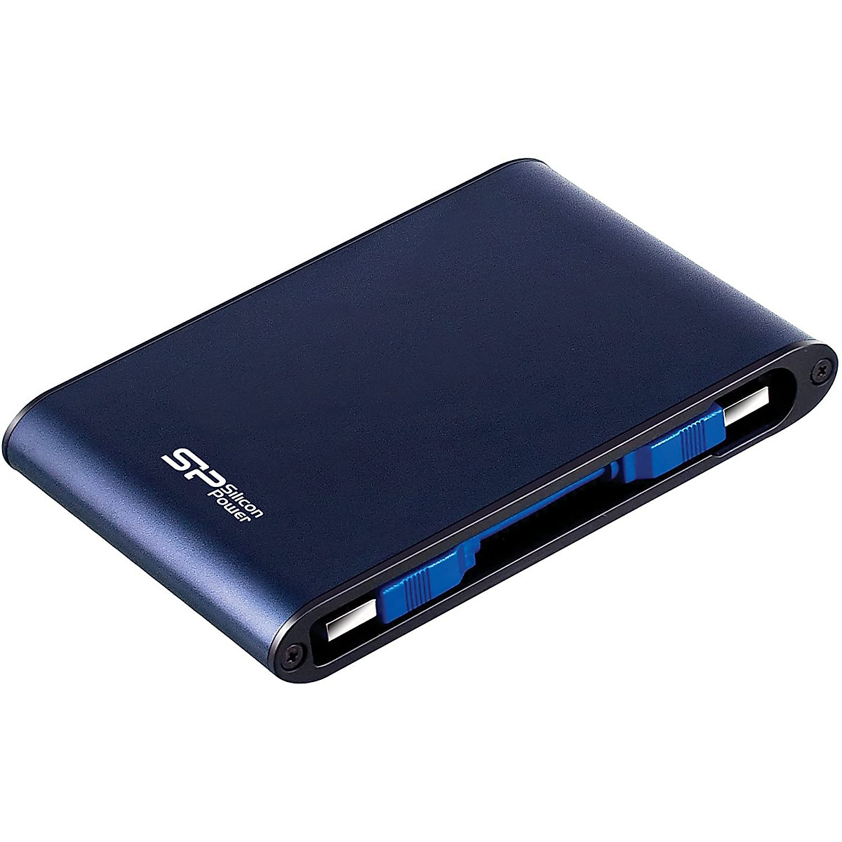 Silicon Power 1TB Rugged Portable External Hard Drive Armor A80, Waterproof USB 3.0 for PC, Mac, Xbox and PS4, Blue