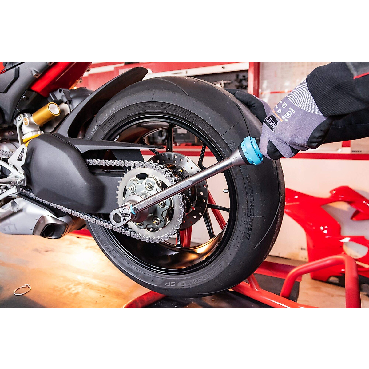 Hazet 5122-3CT Torque Wrench 12.5 mm (1/2 Inch) 40-200 Nm Made in Germany