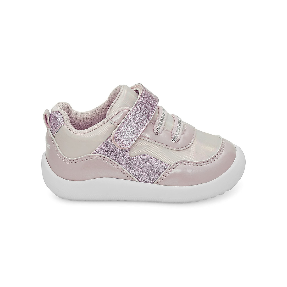 Stride Rite 360 Girls Natasha Sneaker, Pink, 3 Infant