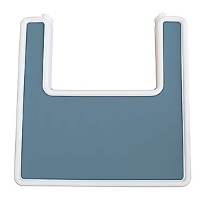 Mango Co. High Chair Placemat for Antilop Baby High Chair - BPA Free, Dishwasher Safe, Silicone Placemats - Finger Foods Placemat for Toddler and Baby (Ether Blue)