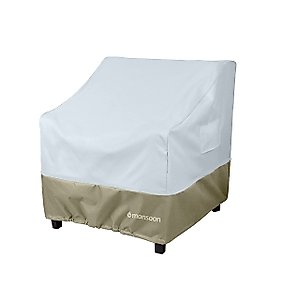 [monsoon] Patio Chair Cover Waterproof Outdoor Lawn Patio Furniture Chair Cover (32")