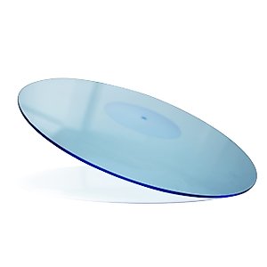 Acrylic Turntable Mat-Platter Vinyl Slipmat for 12 Inches LP Players-Reduced Noise & Improves Sound Quality & Provides Tighter Bass-Anti Static Record Player Mat.