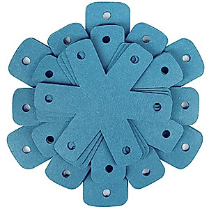 Pot Pan Protectors, Set of 12 and 4 Different Sizes, Larger & Thicker Cyan Pan Protector Pads, Pan Pot Separator Pads for Stacking and Protecting Your Cookware