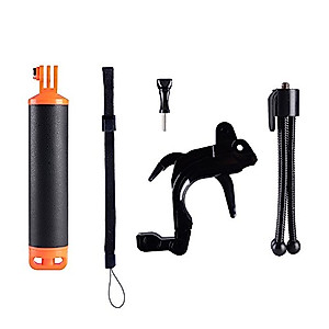 Suptig Trigger Waterproof Pistol Shutter Trigger Kit Floating Hand Grip for GoPro Hero 8 Hero 7 Hero 6 Black Gopro Hero 5 Hero 4 Hero 3+ Hero 3 Hero+LCD Yi Action Yi 4k Yi 4K+ Action SJCAM Cameras