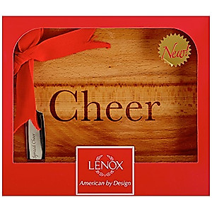 Lenox Holiday Cheese Board, Cheer