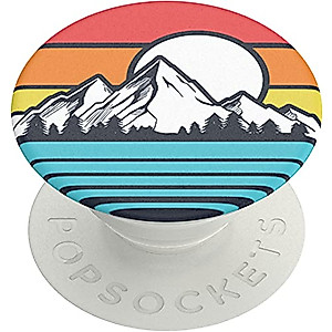 ​​​​PopSockets: Phone Grip with Expanding Kickstand, Pop Socket for Phone - Sunset Peaks