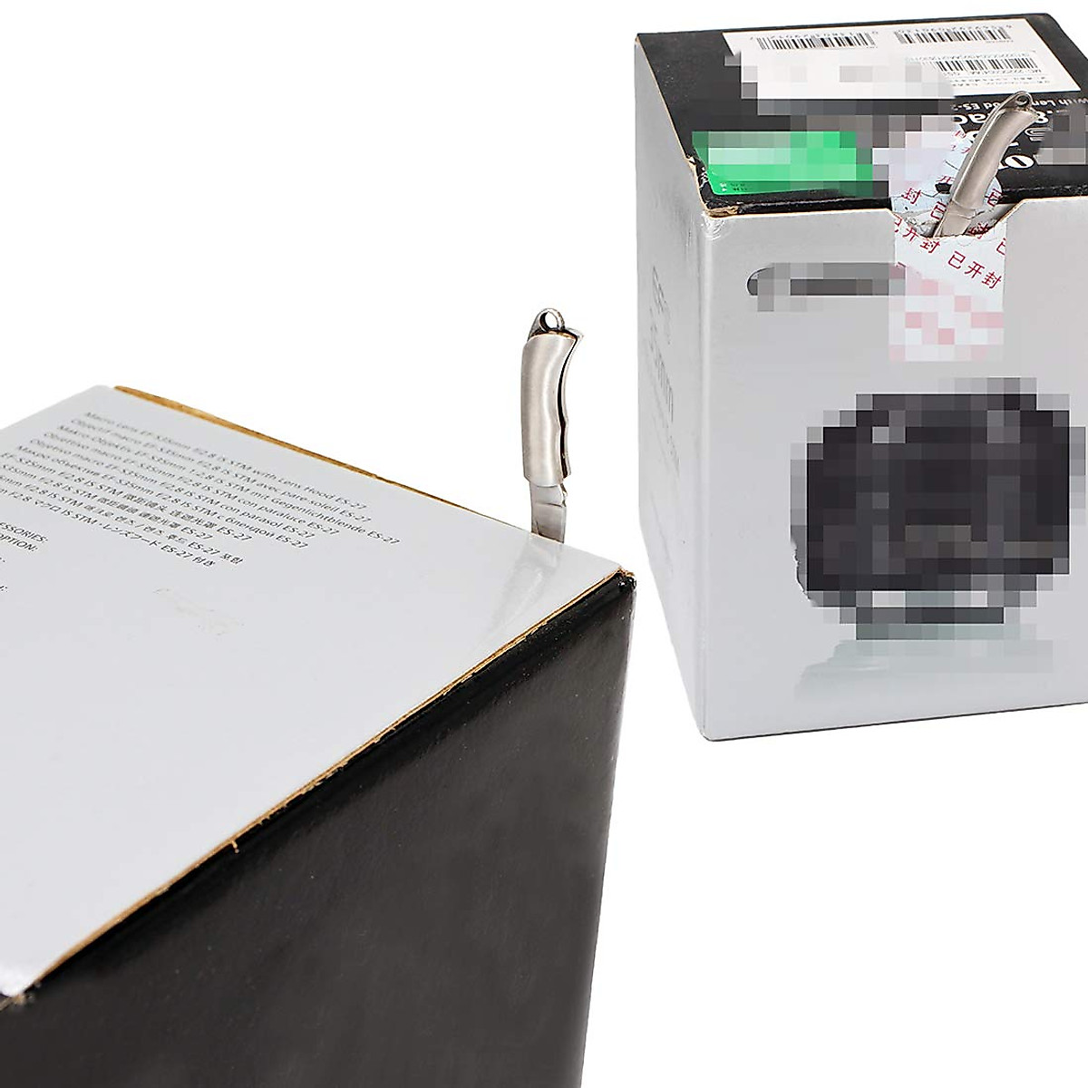 Miniature Gadgets Pocket Knife Collection, Eastern Delights EDC Tiny Multifunction Tool Pendant Decoration (Silver Folding)