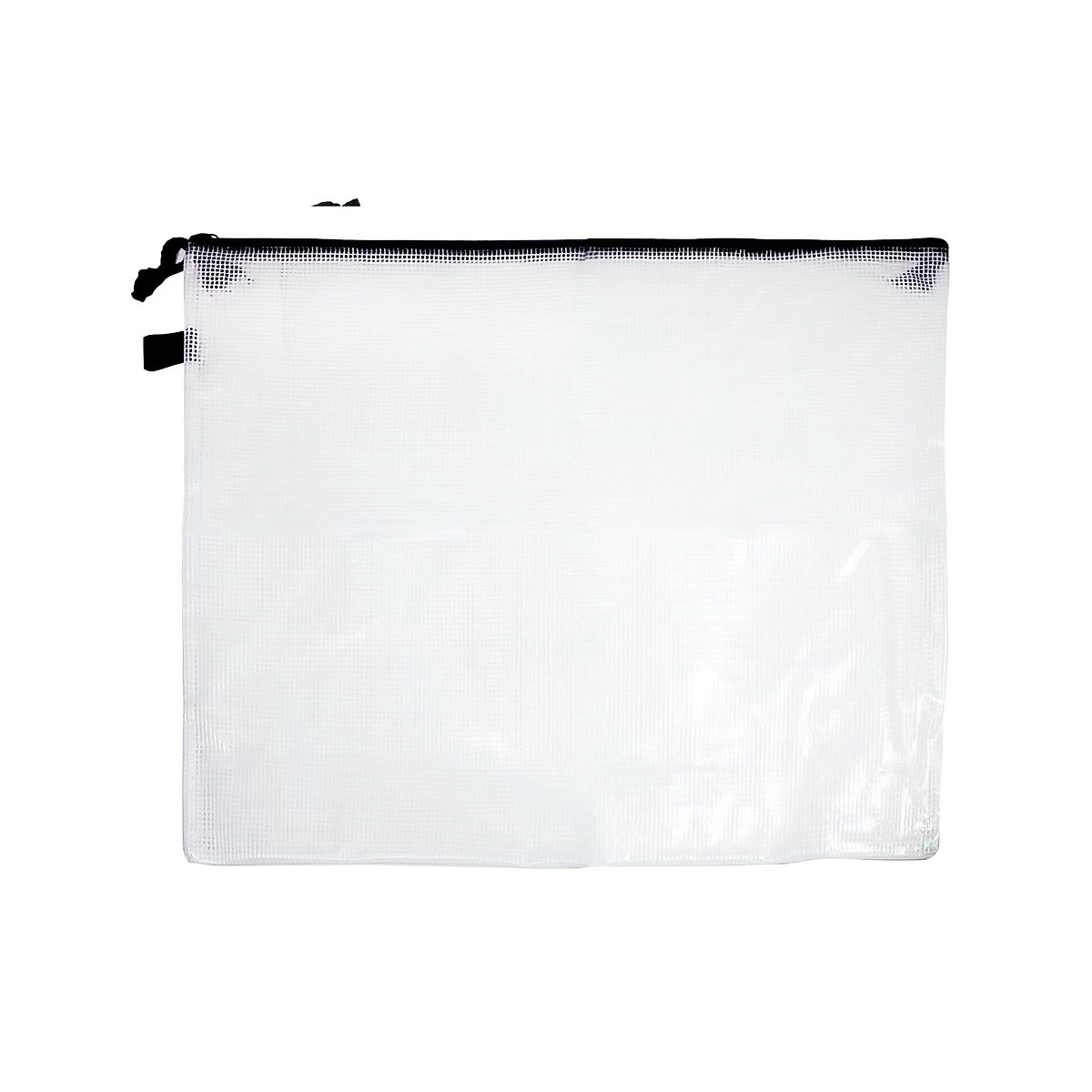 Pro Art Vinyl, 10-inch x 13-inch Mesh Bag with Zipper, Transluscent