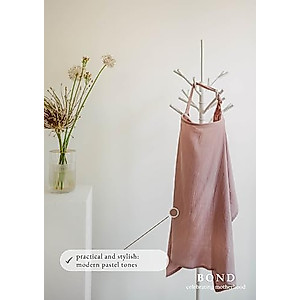 Nursing Cover for Baby Breastfeeding & Pumping with Wire | Multi Use Car Seat Stroller Cover | Lightweight Wire Breathable Soft Muslin Cotton | Breast Feeding Apron & Shawl Boho (Baby Pink)