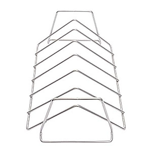 Char-Broil 1944364R04 Grill Plus Rib & Roast Rack, 4.5x13.75x4.39, Silver