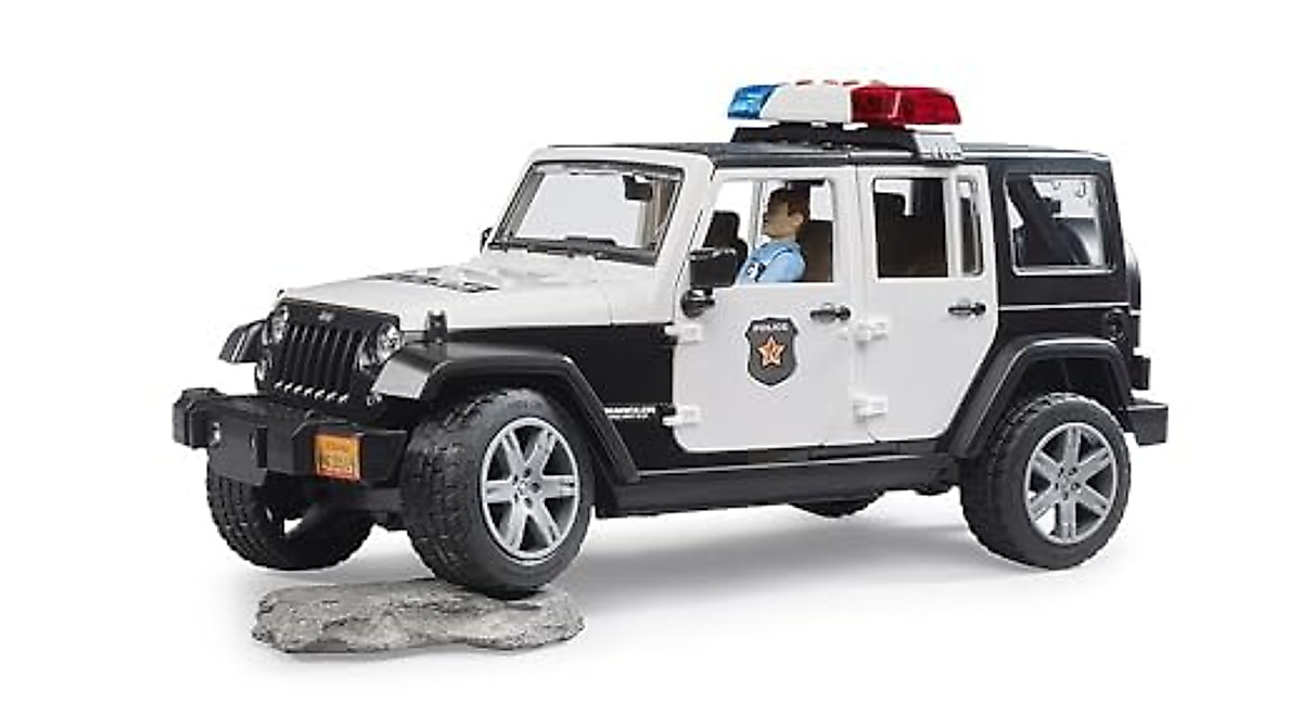 Bruder Jeep Wrangler Unlimited Police Vehicle - Fun for Kids