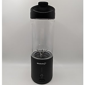 Black Portable Blender, 1-pack, 530 ml (17.90oz)