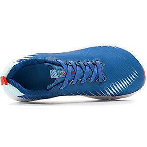 JACKSHIBO Wide Toe Box Shoes for Men Extra Wide Width Sneakers Women Road Running Walking Cloud Shoes Lightweight Breathable Cushioned Athletic Tennis Rubber Outsole Light Orange 9.5women/8men