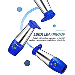 Car Kettle 12V, Portable Car Kettle Water Boiler with Temperature Control, Stainless Steel Inner, Quick Boiling, Auto Shut-Off, Leak Proof and Boil-Dry Protection, 348ml