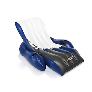 INTEX Floating Recliner Inflatable Swimming Pool Lounge