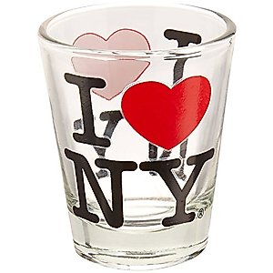 Great Places To You I Love New York Shot Glass, Officially Licensed