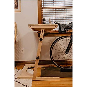 Exercise Bike Desk Plans DIY Build Your Own Adjustable Cycling Workstation