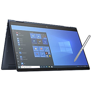 HP Elite Dragonfly 13.3" FHD Touchscreen 2-in-1 (Intel 4-Core i5-1145G7, 16GB RAM, 512GB SSD, Active Stylus) FHD IPS Business Laptop, 2 x Thunderbolt 4, Backlit, Webcam, Windows 10 Pro (Renewed)