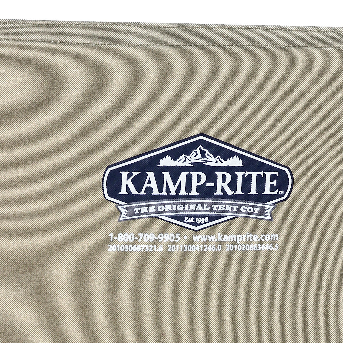 Kamp-Rite Economy Cot Compact Lightweight Indoor or Outdoor 1 Person Camping Sleeping Cot with 600D Carry Bag, Ideal for Outdoor Activities, Tan