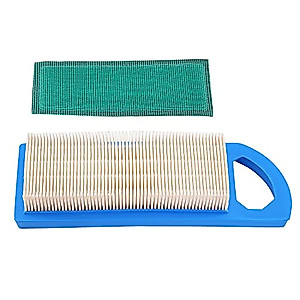 Harbot 697153 Air Filter for Briggs and Stratton 698083 795115 John Deere GY20573 LA115 LA105 LA110 LA100 L100 L105 L107 L108 Lawn Mower with BS 492932 JD GY20577 Oil Filter Tune Up Kit