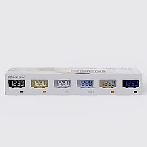 Alarm Clock for Heavy Sleepers Adults, 8.7'' Large Led Digital Mirror Alarm Clock with USB Charger, Vibrating Alarm Clock with Bed Shaker, Battery Backup Snooze Dual Alarm Dimmer, for Teens Adults