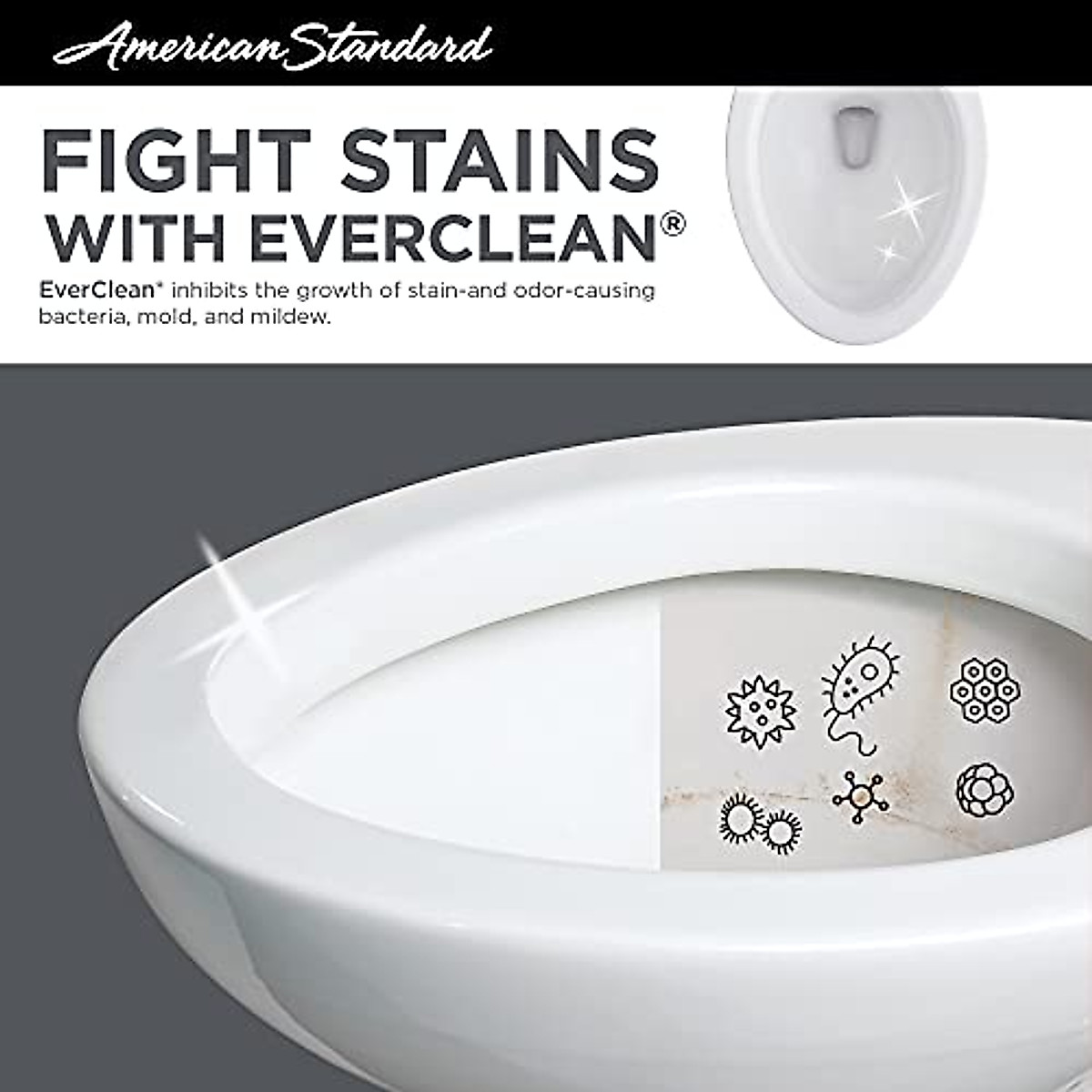 American Standard 2922A104.020 Townsend Vormax Right Height Elongated Toilet, White